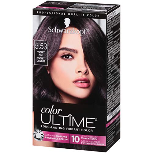 Schwarzkopf Color Ultime Permanent Hair Color Cream, 5.53 Violet Ash