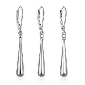 baseball bat bar earrings hypoallergenic sterling silver dangle drop weird one piece 3pcs earring hooks mini cool small christmas holiday cosplay gift