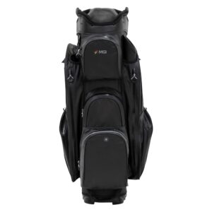 MGI Dry Play-Waterproof Golf Bag, Black, 14-Way Top