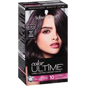 Schwarzkopf Color Ultime Permanent Hair Color Cream, 5.53 Violet Ash