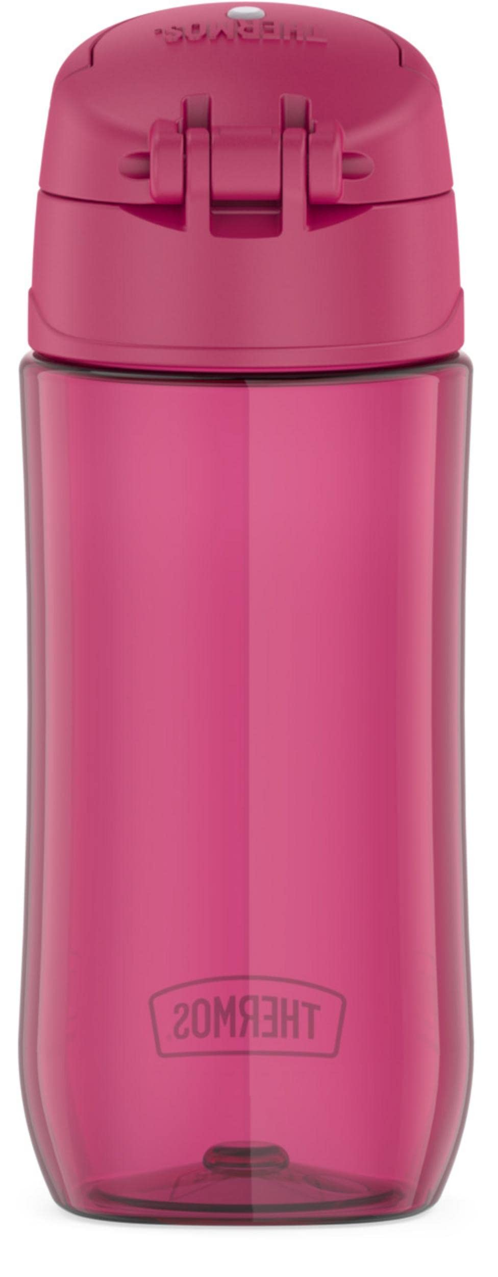 THERMOS FUNTAINER 16 Ounce Plastic Hydration Bottle with Spout, Raspberry