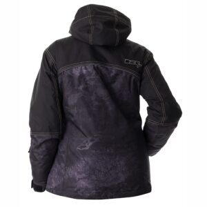 DSG Outerwear Women's Arctic Appeal 2.0 Ice Fishing Jacket - Black Wave - LG