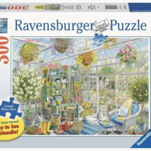 Ravensburger Greenhouse Heaven 300 Piece Large Format Jigsaw Puzzle for Adults - 16786 - Every Piece is Unique, Softclick Technology Means Pieces Fit Together Perfectly