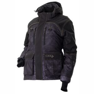 DSG Outerwear Women's Arctic Appeal 2.0 Ice Fishing Jacket - Black Wave - LG