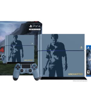 PlayStation 4 500GB Console - Uncharted 4 Limited Edition Bundle [Discontinued] (Renewed)