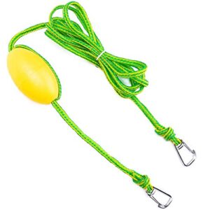 heavy duty float rope for kayak tow line, anchor marker buoy, drift sock harness, jet-ski pwc boat accessories green