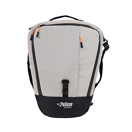 Pelican Sport - ExoChill - Cooler Bag - Fit in Most Tank Wells - Removable Shoulder Strap and Handles On Each Side - More Storage Compartement - PS3012-00, Black/Grey, 18.701 in