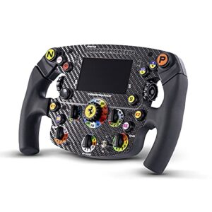 thrustmaster formula wheel add-on ferrari sf1000 edition, replica wheel for ps5 / ps4 / xbox series x|s/xbox one/pc - officially licensed by ferrari