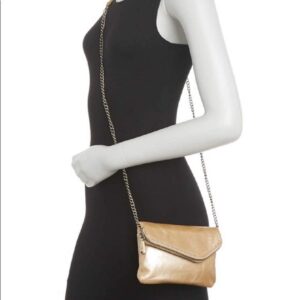 HOBO Vintage Daria Convertible Cross-Body Handbag (Gold Dust)