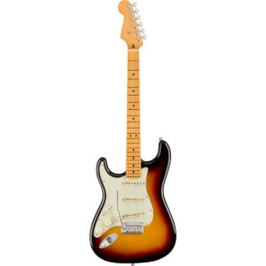 fender american ultra stratocaster left-handed - ultraburst with maple fingerboard