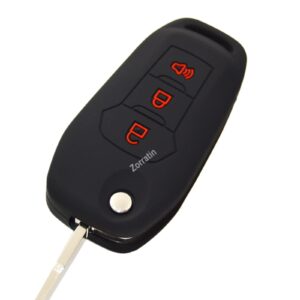 silicone key fob cover remote protector compatible with ford f150 f250 f350 f450 f550 explorer ranger escape