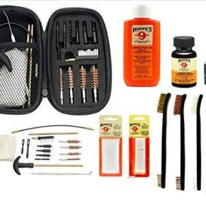 EDOG Range Warrior 27 Pc Gun Cleaning Kit - Compatible with Kimber 1911 Compact & Pro - Tan - Schematic (Exploded View) Mat, Range Warrior Universal .22 9mm - .45 Kit & Tac Book Accessories Set