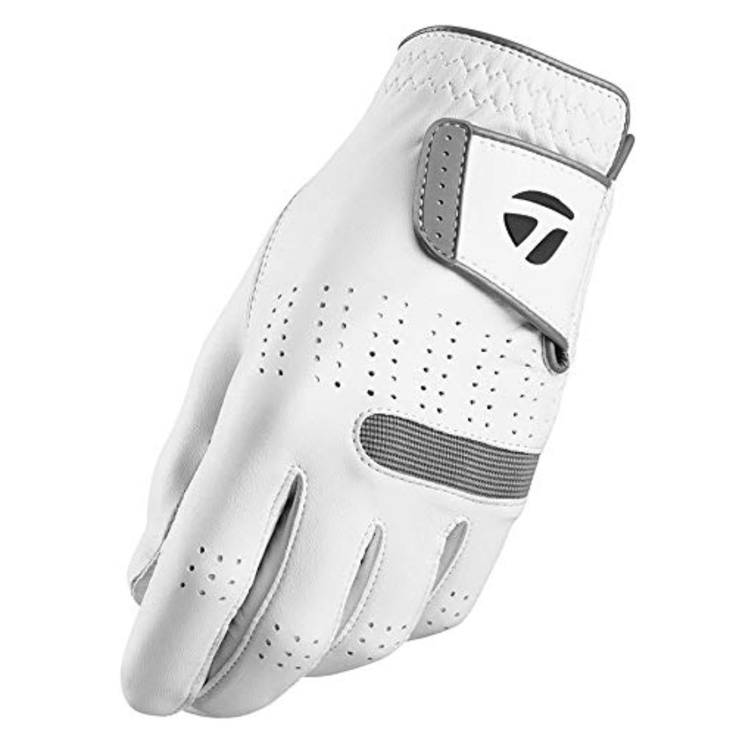 TaylorMade 2021 Tour Preferred Flex Glove, Right Hand, X-Large , White