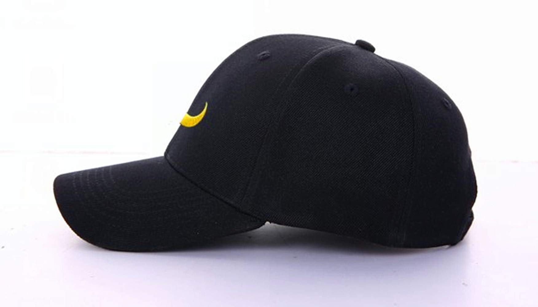 Kerr's Choice Women Cap L-UNA M-oon Hat Animie Moon Cap Moon Accessories Moon Baseball Cap Black