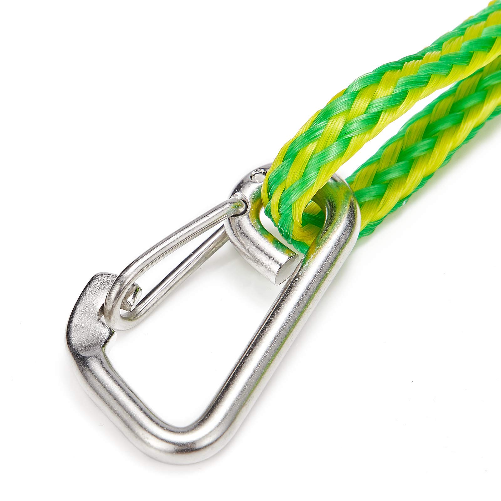 Heavy Duty Float Rope for Kayak Tow Line, Anchor Marker Buoy, Drift Sock Harness, Jet-Ski PWC Boat Accessories Green