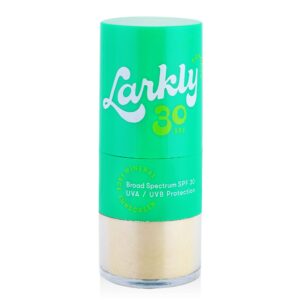 Larkly SPF 30 Mineral Powder Face Sunscreen with Zinc Oxide | Vegan and Reef Friendly