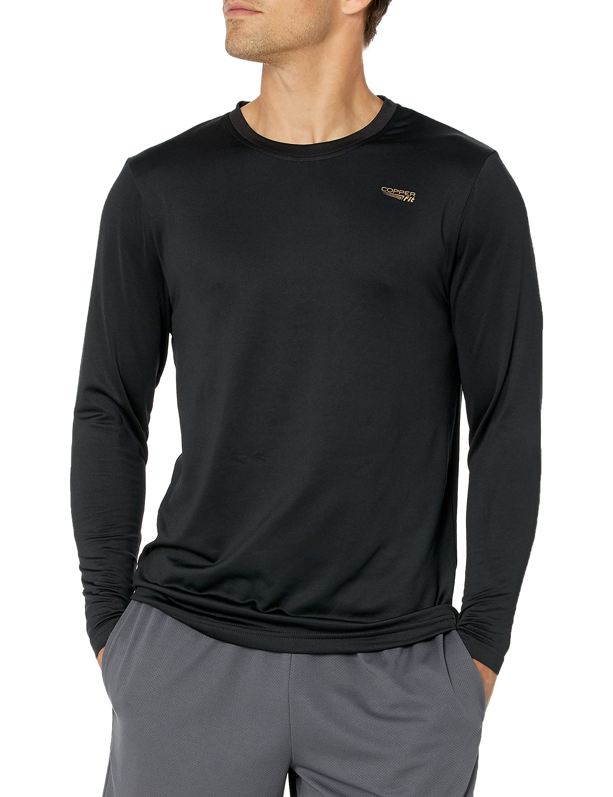 Copper Fit Men's, Black, Medium