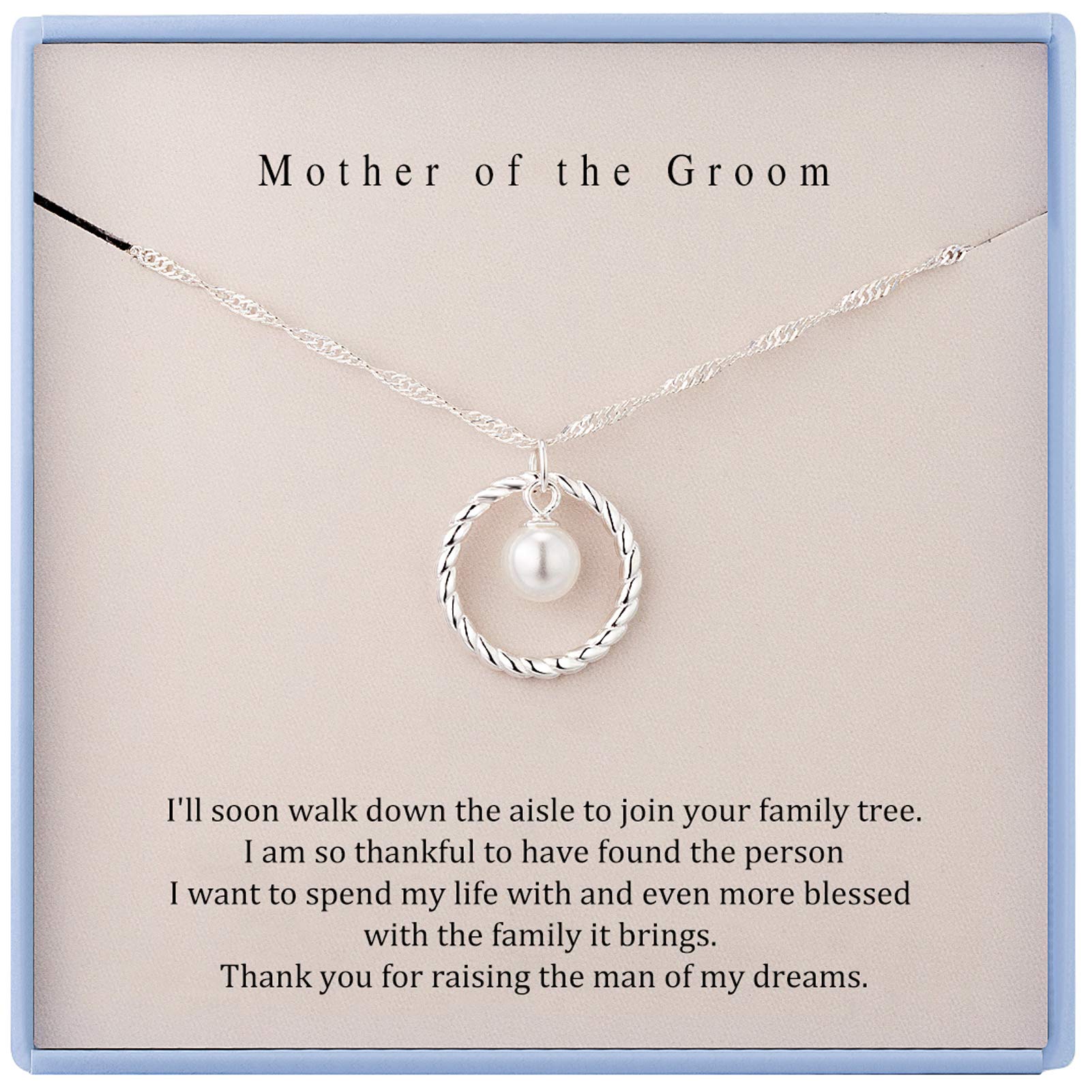 Burning Love Mother of the Groom Necklace from Bride Sterling Silver Necklace for Mother of the Groom Gifts from Bride Mothers Day Gifts for Mom Birthday Gifts Wedding Gift