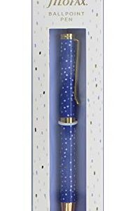 Filofax Indigo Ballpoint Pen - Snow,black