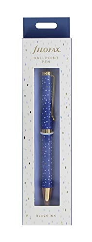 Filofax Indigo Ballpoint Pen - Snow,black