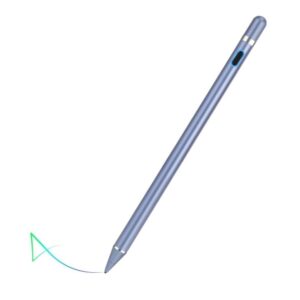 active stylus compatible with apple ipad,stylus pens for touch screens,rechargeable capacitive 1.5mm fine point with iphone ipad and other tablets (blue),e8910