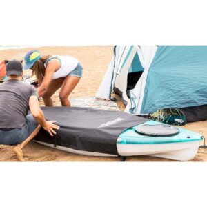 Pelican Cockpit Drape - for Kayak Up to 34 inches - Keep The Dust, Sand and Spider Webs Out of Your Sit-in Kayak - Easy to Use