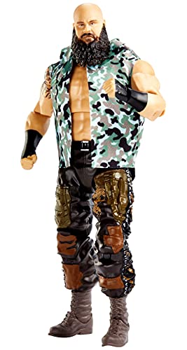 WWE MATTEL Braun Strowman Elite Collection Series 86 Action Figure 6 in Posable Collectible Gift Fans Ages 8 Years Old and Up​