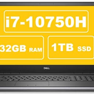 Dell 2021 Precision 7000 7750 17.3-inch FHD 1080p Mobile Workstation Business Laptop (Intel 6-Core i7-10750H, 32GB DDR4, 1TB SS Wi-Fi 6, Thunderbolt 3, RJ-45, Windows 10 Pro (Renewed)