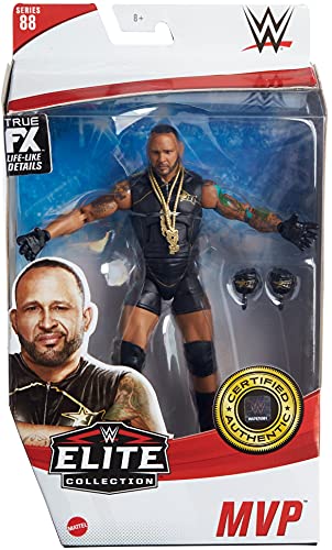 WWE MATTEL MVP Elite Collection Series 90 Action Figure 6 in Posable Collectible Gift Fans Ages 8 Years Old and Up​