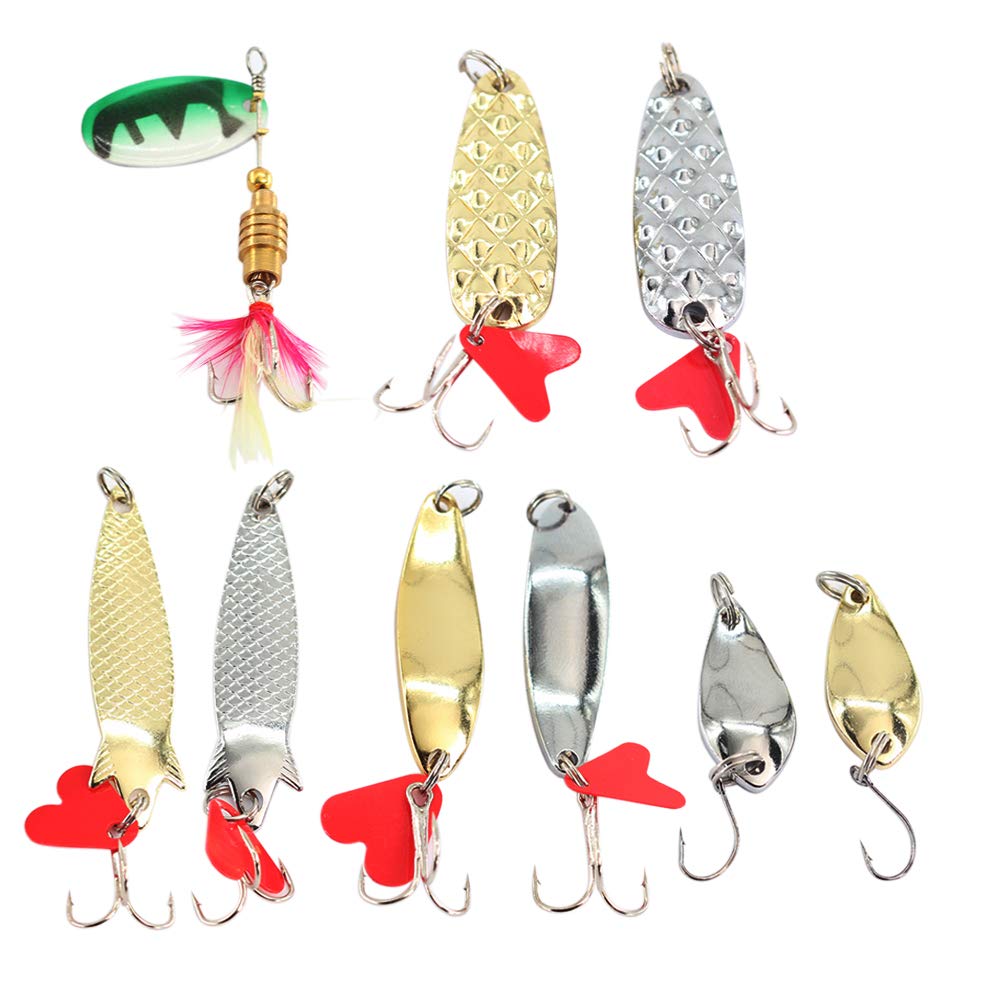 146pcs Fishing Lure Set Including Frog Lures Soft Fishing Lure Hard Metal Lure VIB Rattle Crank Popper Minnow Pencil Metal Jig Hook for Trout Bass Salmon with Free Tackle Box