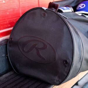 Rawlings | THROWBACK Duffle Equipment Bag | Baseball/Softball | Black