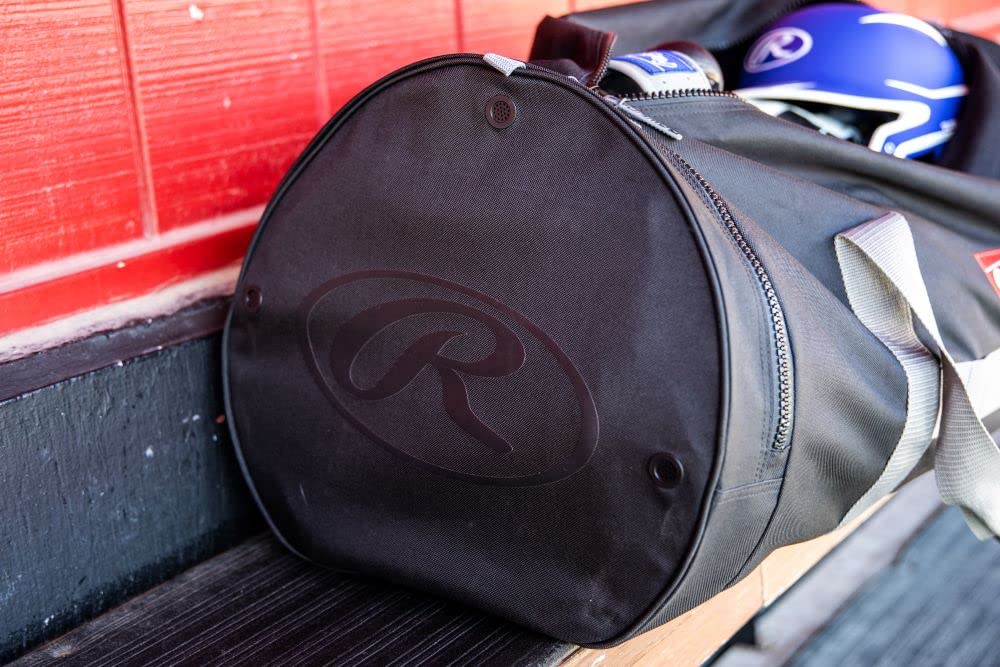 Rawlings | THROWBACK Duffle Equipment Bag | Baseball/Softball | Black