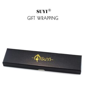 Suyi 18th Birthday Gifts for Women Leather Wrap Bracelet Multilayer Magnetic Buckle Bracelet 18th