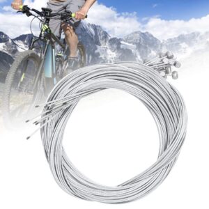 【𝐄𝐚𝐬𝐭𝐞𝐫 𝐏𝐫𝐨𝐦𝐨𝐭𝐢𝐨𝐧】 CHICIRIS 20PCS Premium Bike Brake Cable, 1.6mm Thick 20PCS 2.5M Length Electric Bicycle Brake Line, for Electric Scooter E-Bike Bicycle Modification Cycling Accessory