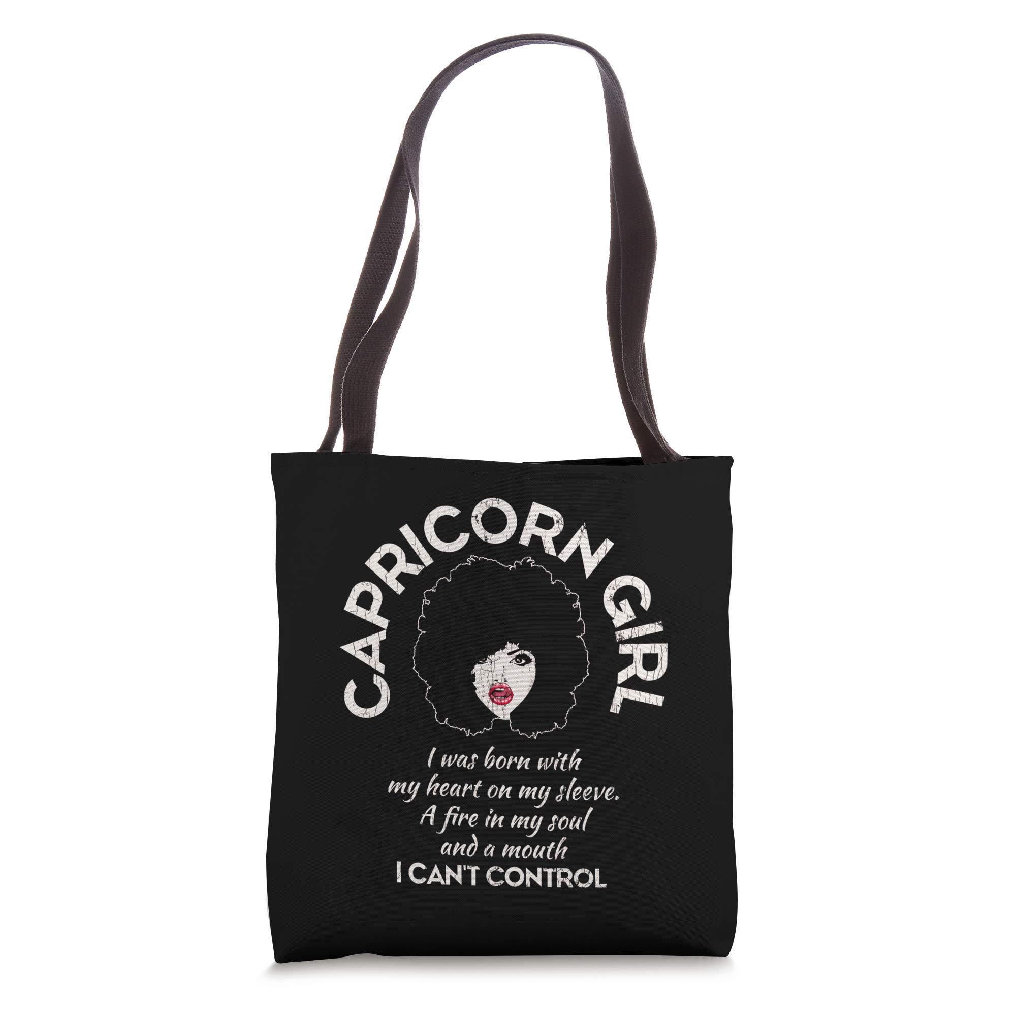 Capricorn Savage AF Apparel Funny Zodiac Gift Tote Bag