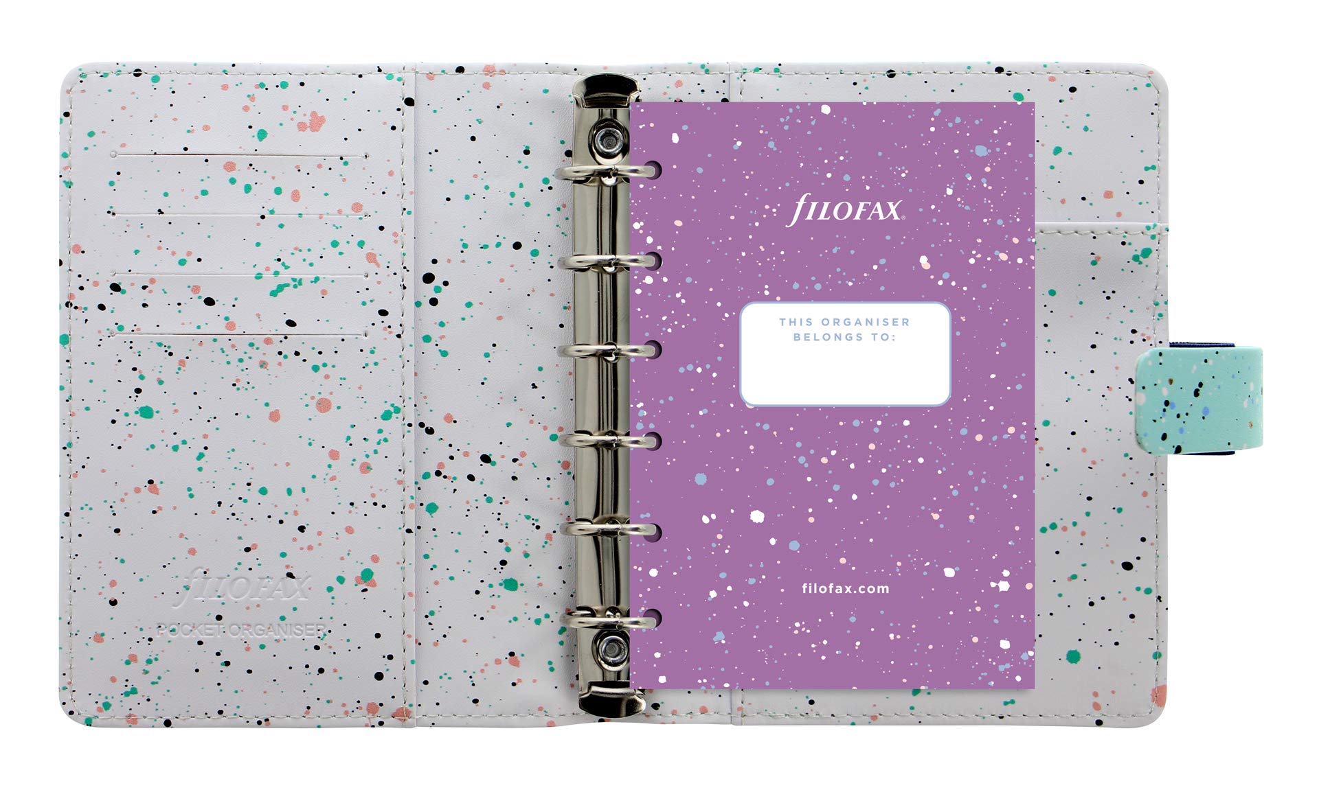 Filofax Pocket Expressions Mint Organiser, 21-028728