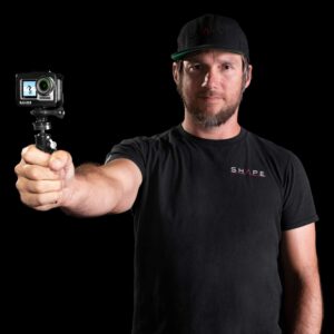 Cage with Selfie Grip Tripod for DJI Osmo Action Camera