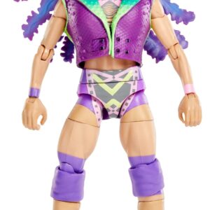 Mattel WWE Candice LeRae Elite Collection 6 Action Figure, 6-in Posable Collectible Toy for Mattel WWE Fans Ages 8 Years Old & Up