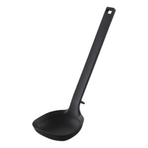 yamazaki home tower silicone ladle - ladle - silicone, black