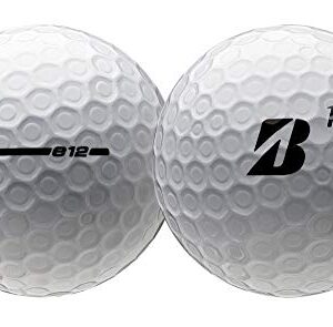 Bridgestone Golf 2021 e12 Contact Golf Balls, White, 2021 Model, One Size, 12 count (Pack of 1)