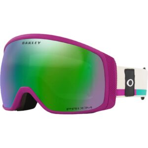 oakley flight tracker m purple color code w/prizm snow jade iridium