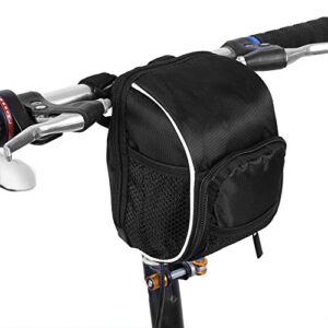 vbestlife handlebar bag front bag with reflective strips for road bike,mountain bike