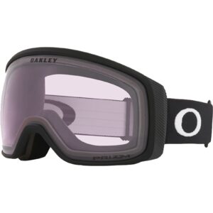 oakley flight tracker m matte black w/prizm snow clear