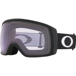 oakley flight tracker s matte black w/prizm snow clear