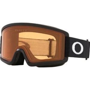 oakley target line s matte black w/persimmon