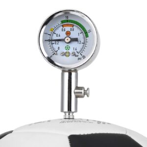 Vbestlife Ball Pressure Gauge, Air Pressure Gauge Barometer Tool Adjust The Pressure for Basketball Football Volleyball