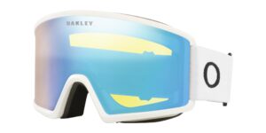 oakley target line l matte white w/hi yellow