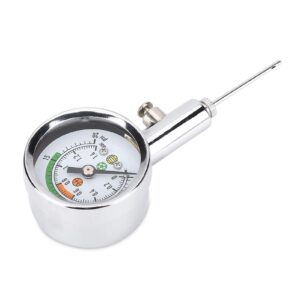 Vbestlife Ball Pressure Gauge, Air Pressure Gauge Barometer Tool Adjust The Pressure for Basketball Football Volleyball