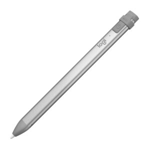 logitech crayon digital pencil for ipad pro 12.9-inch (5th, 6th gen), 11-inch (2nd, 3rd, 4th gen), ipad (7th, 8th, 9th and 10th gen), ipad air (3rd, 4th, 5th gen), ios 12.2 & above - grey