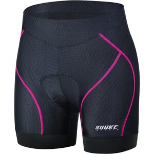 Eco-daily Cycling Shorts Women's 3D Padded Bicycle Bike Biking Underwear Shorts